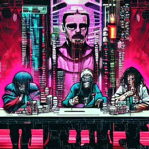 Lexica - Cyberpunk last supper