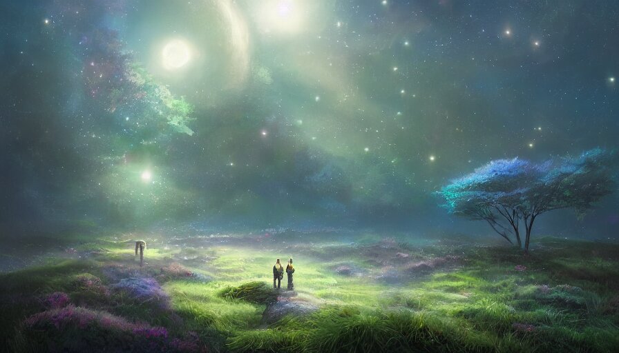Lexica - The garden at the end of the universe, trippy, jessica rossier ...