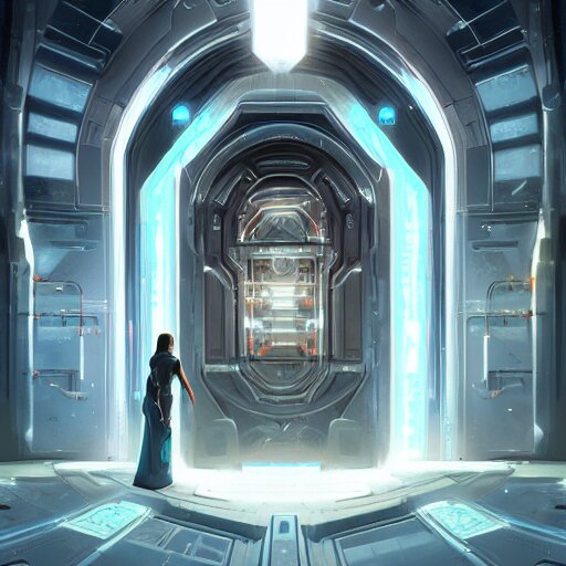 Lexica - A giant vault door, elegant digital illustration by greg ...