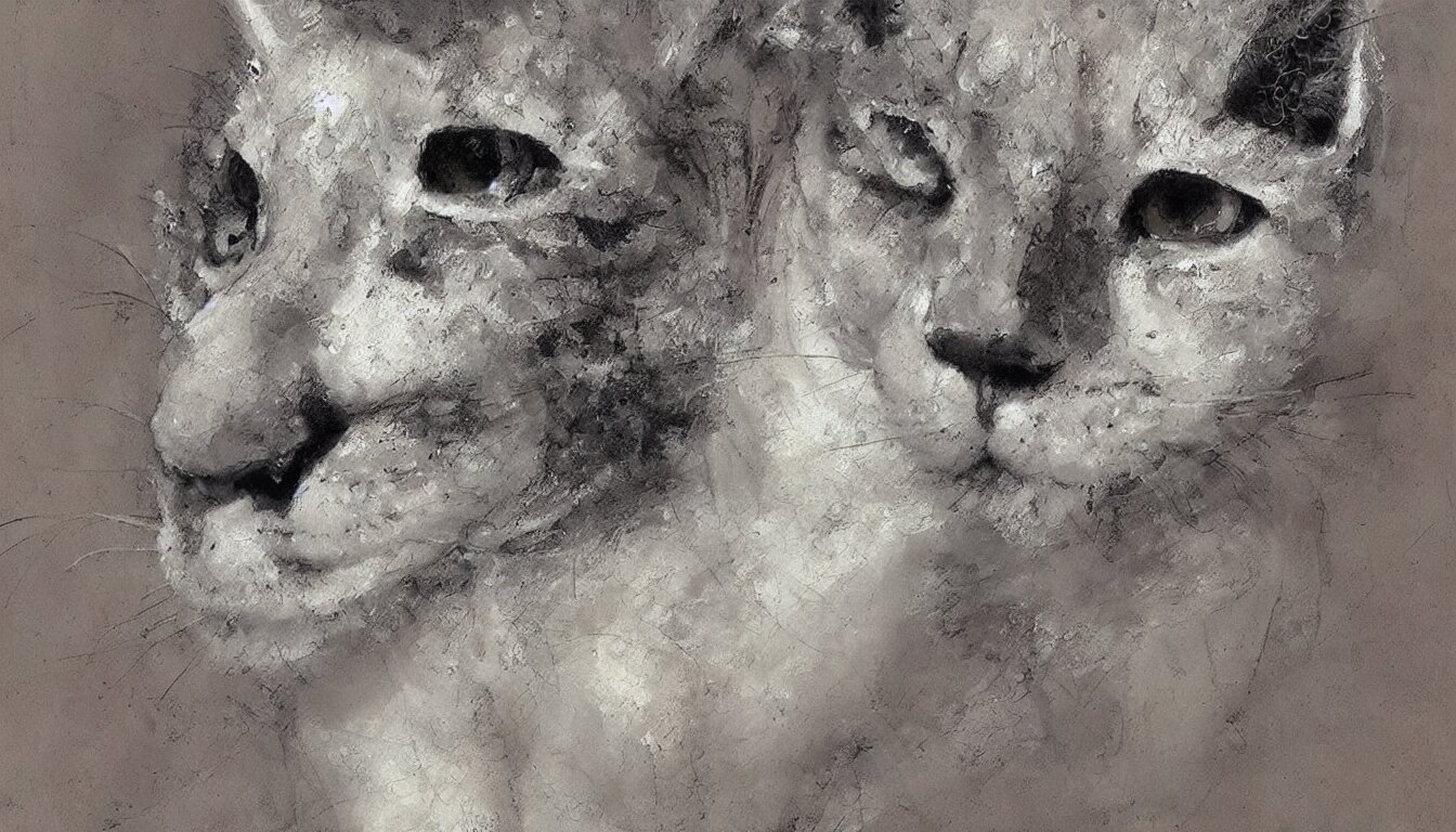 Lexica - Cute art of white anthropomorphic lynx by Guy Denning and ...