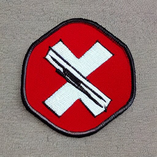 plain yet detailed, fire station flame embroidered patch retro d ...