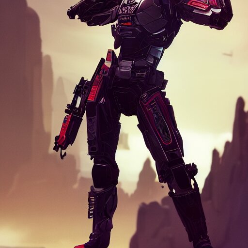 Lexica - Destiny hunter posing. intricate artwork. by tooth wu, wlop ...
