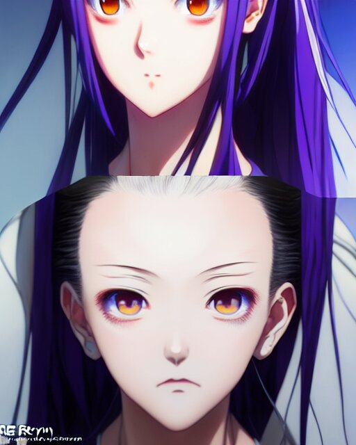 Lexica - Portrait Anime Rem re-zero re:zero fine-face, pretty face ...