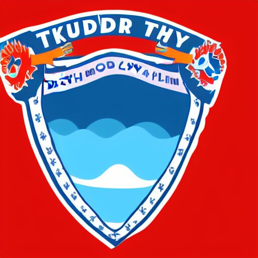 The flag of the city of Thunder Bay, vector art, svg - Arthub.ai