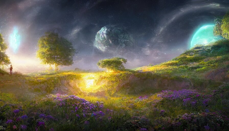 Lexica - The garden at the end of the universe, trippy, jessica rossier ...