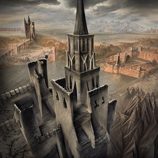 Lexica - An ultra detailed matte painting of a lonely and impossibly ...