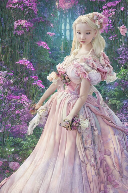 Lexica - A beautiful hyperdetailed portrait render of dove cameron as a ...