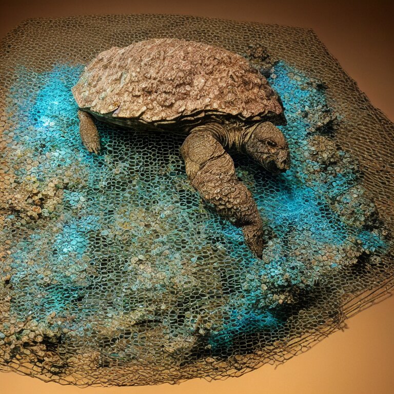 Lexica - Hyperrealistic sculpture of a graphite fossilized ancient ...