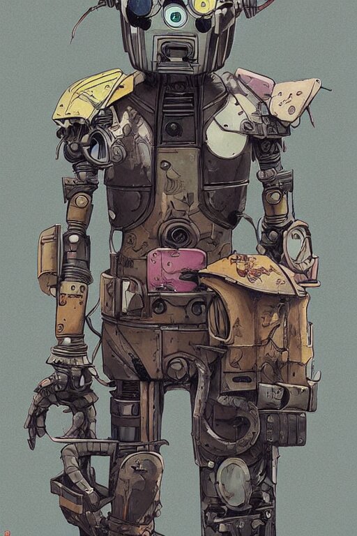 robot ninja mask helmet bot borderland that looks like it is fr ...