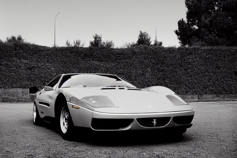 Lexica - A highly detailed photograph of a ferrari, ultra realistic ...