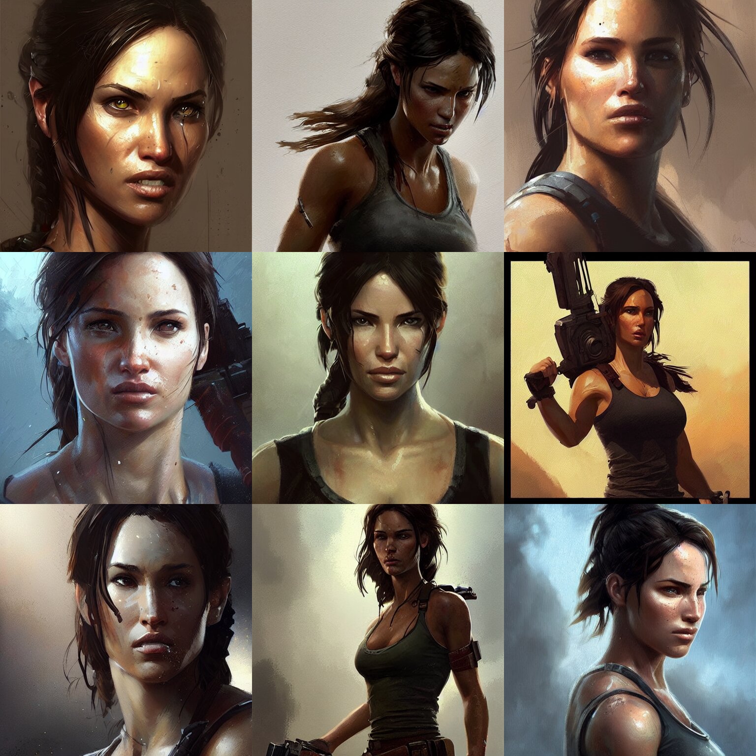 Lexica - “ portrait of lara croft by greg rutkowski, young, attractive ...