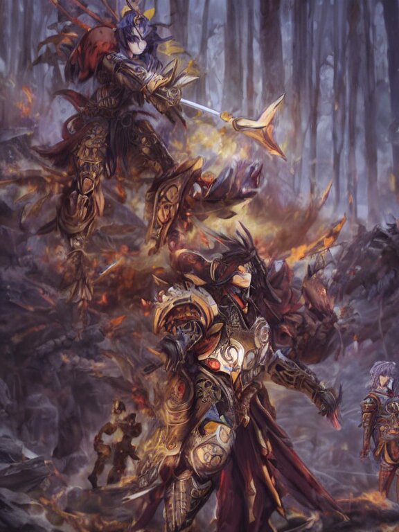 Lexica - Fire emblem beast in the woods, highly detailed, digital art ...