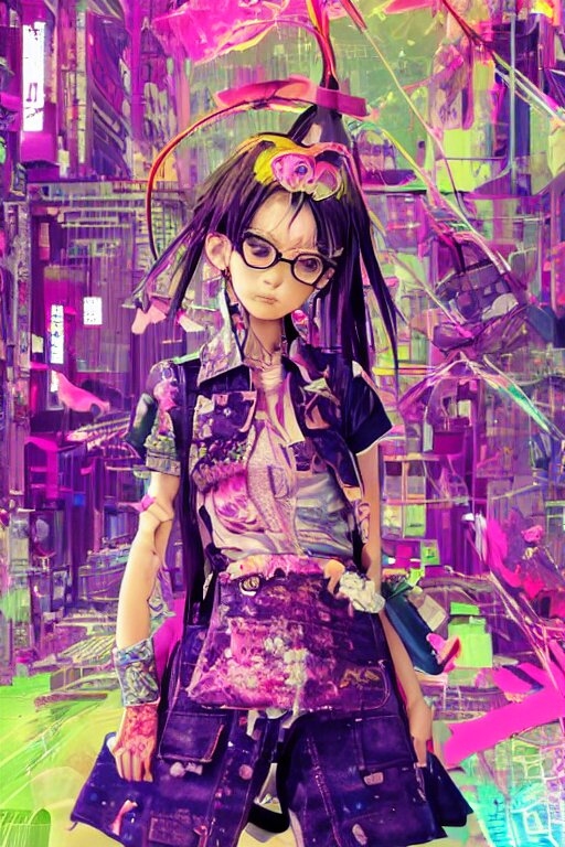 Lexica - Neo tokyo japanese anime kawaii decora street fashion model ...
