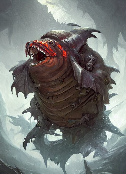 Lexica - Cute little anthropomorphic piranha lord wearing canyon ...