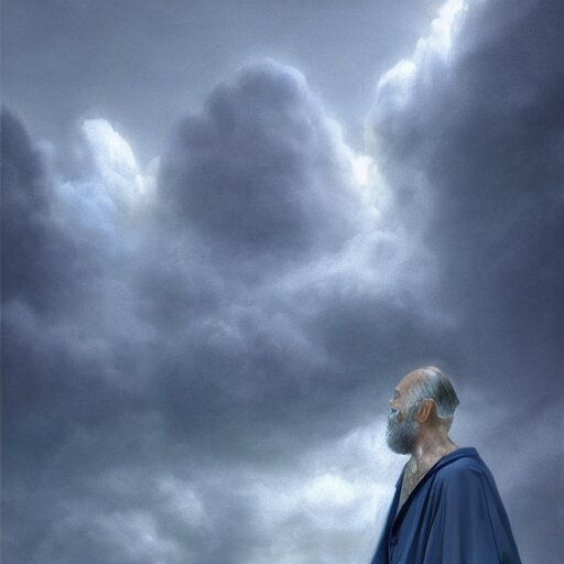 Lexica - Robin williams talking with george carlin in heaven, white ...