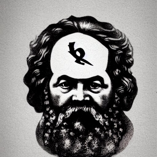 Lexica - Karl marx with a third eye tattoo, dungeons and dragons ...