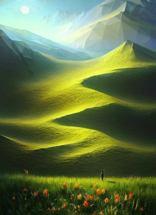 Lexica - A hyper - detailed 3 d render like a oil painting of spring in ...