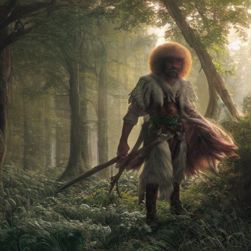 Lexica - An ultra detailed matte painting of bob ross dressed as a ...