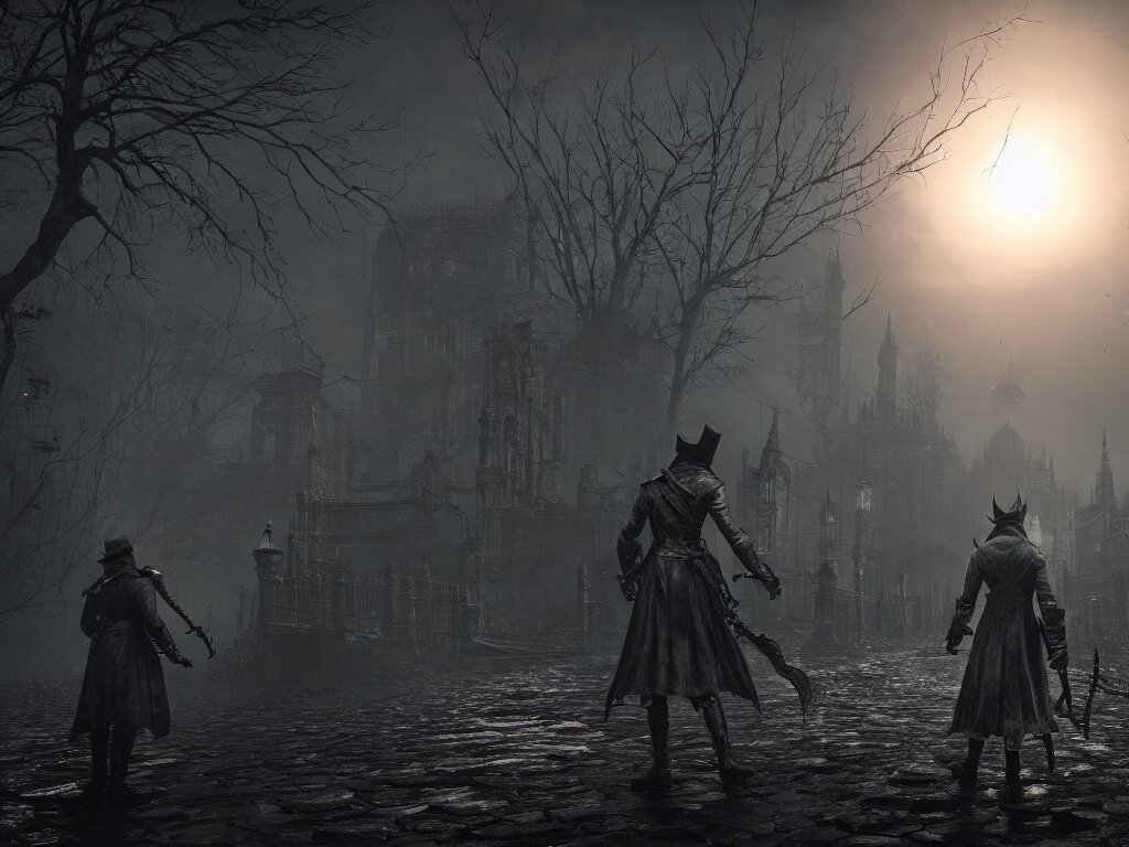 Lexica - Bloodborne 2, dark, nighttime, victorian england style, horror ...