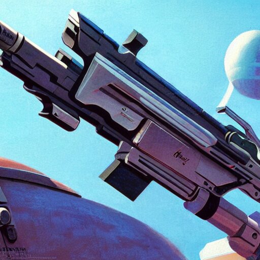 Lexica - Futuristic gun, hyperrealism, no blur, 4 k resolution, ultra ...