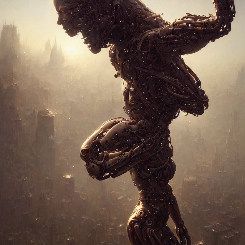Lexica - Hyper realistic detailed photo of human shaped showman dancing ...