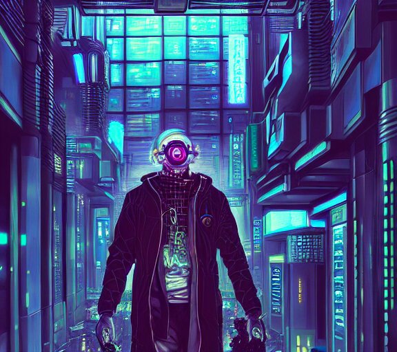 Lexica - A portrait of a cyberpunk netrunner, very very coherent ...