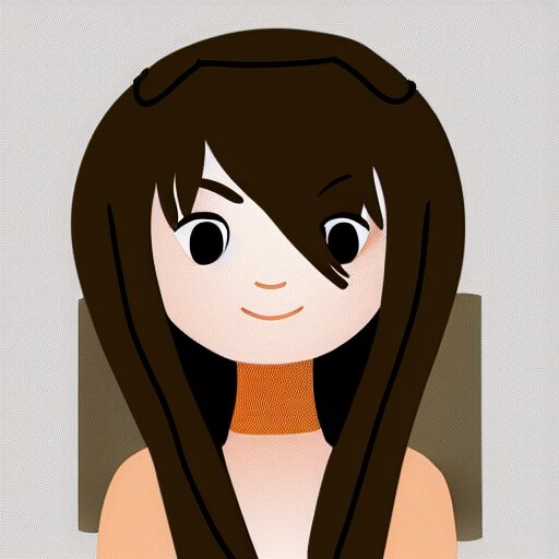 Lexica - Simple digital illustration of a cute layered character