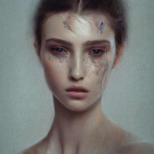 Lexica - Half body portrait of young model, hyperrealism, beauty ...