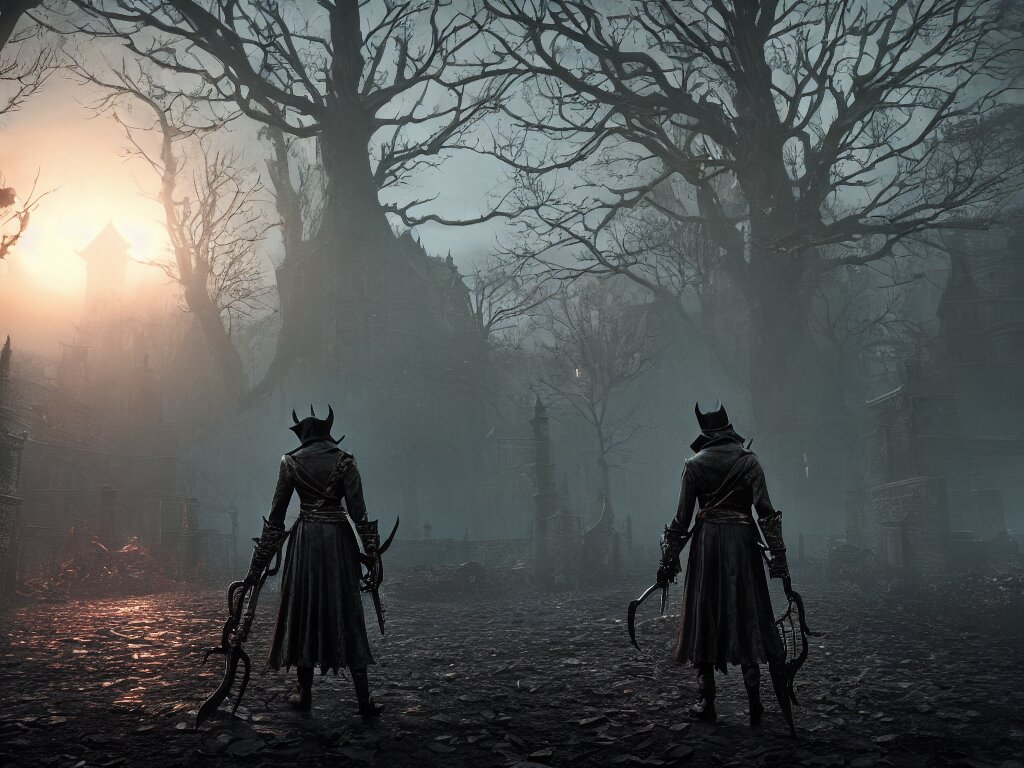 Lexica - Bloodborne 2 hunter's dream, dark, nighttime, victorian ...