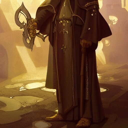 Lexica - An extremely illustration of a tiefling christian cleric ...