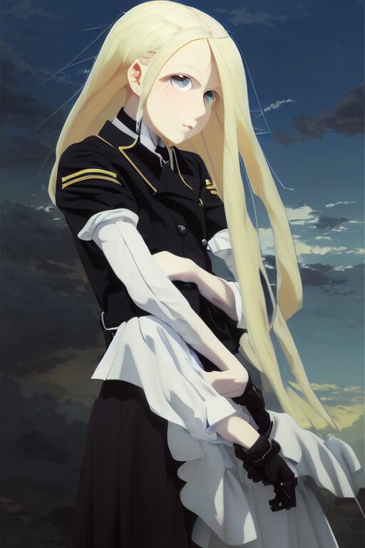 Lexica - Baroque oil painting anime key visual full body portrait ...