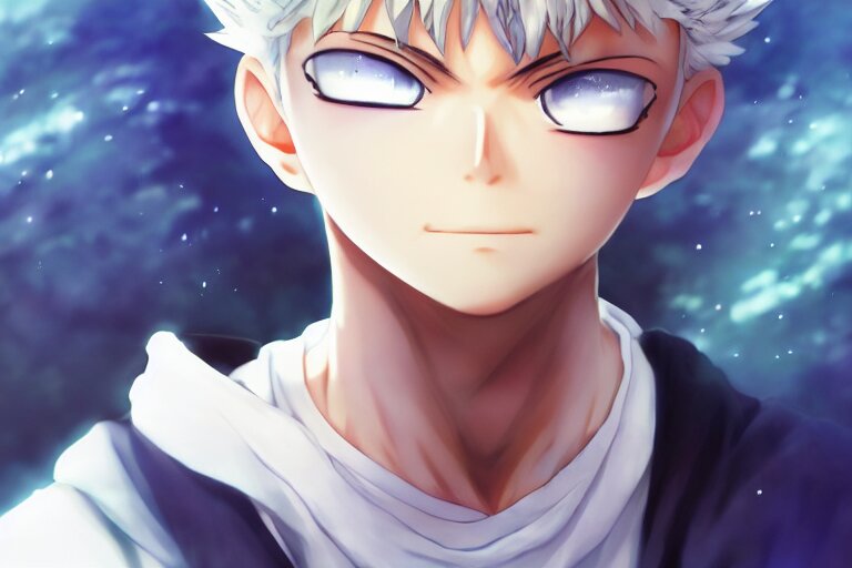 Lexica - Killua zoldyck, single subject, scenic full shot, ambient ...