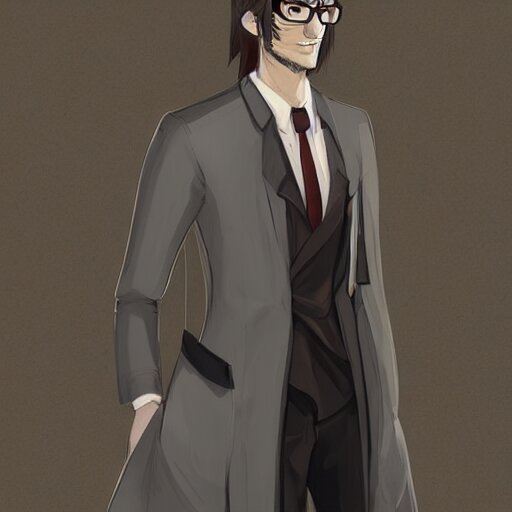 Lexica - A beautiful cute german guy with very long chestnut! hair ...