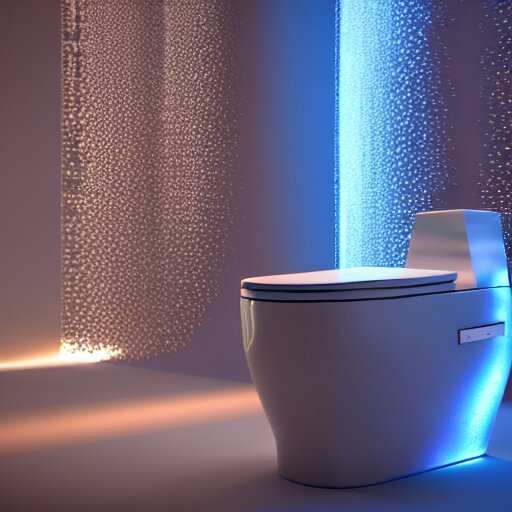 Lexica - : futuristic abstract bubbly toilet, cinematic lighting, hyper ...