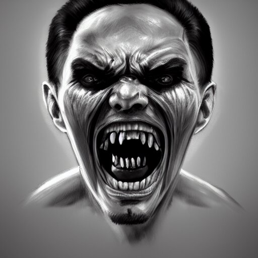 Lexica - His endless screaming makes his own mind eat him up, black and ...