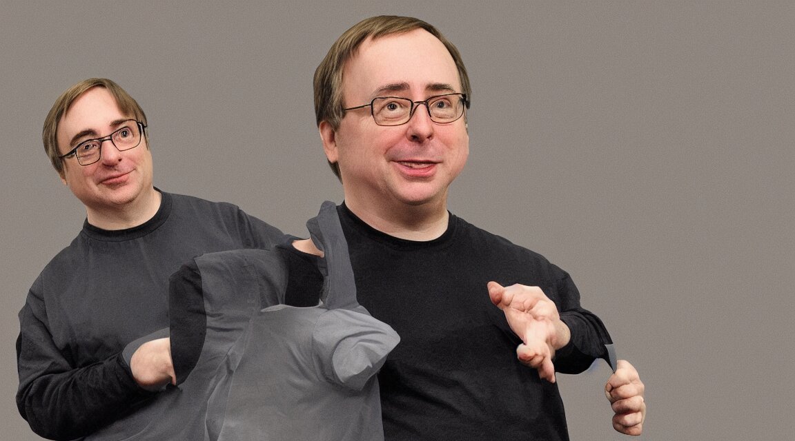 Lexica - Vinil scale figure of Linus Torvalds, photo product