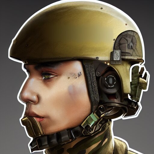 Lexica - Concept art military headgear helmet nano tech mechanical mask ...