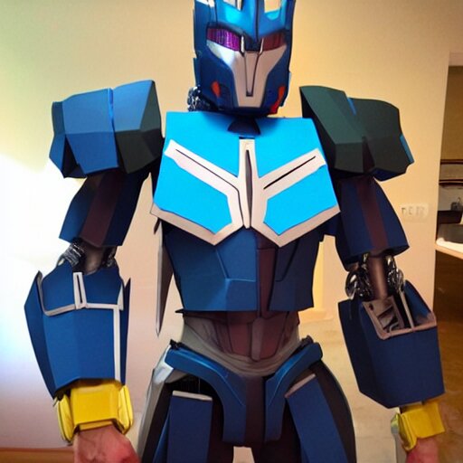Lexica - Homemade Transformers cosplay Eva foam