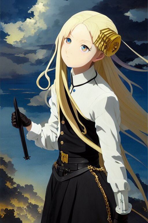 Lexica - Baroque oil painting anime character concept art key visual ...