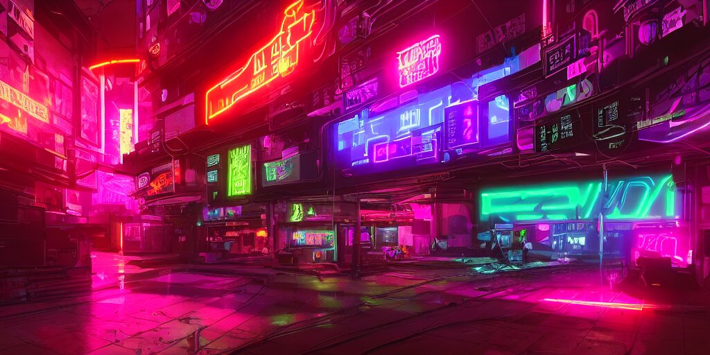 Lexica - Twitch, cyberpunk, neon, glow, neon sign