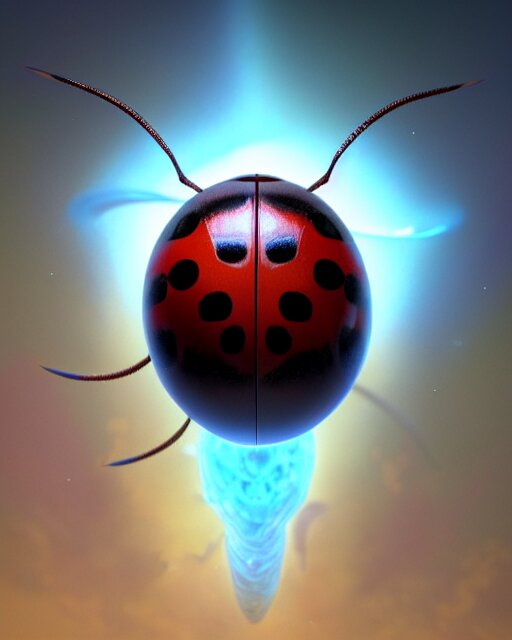 Lexica - Ladybug from another planet, (((artstation, concept art ...