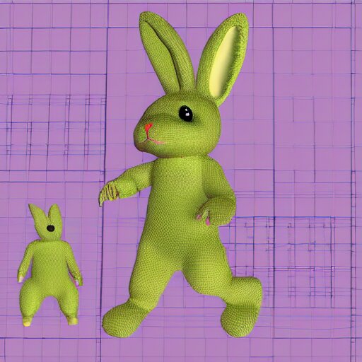 Lexica - Siggraph stanford bunny mesh