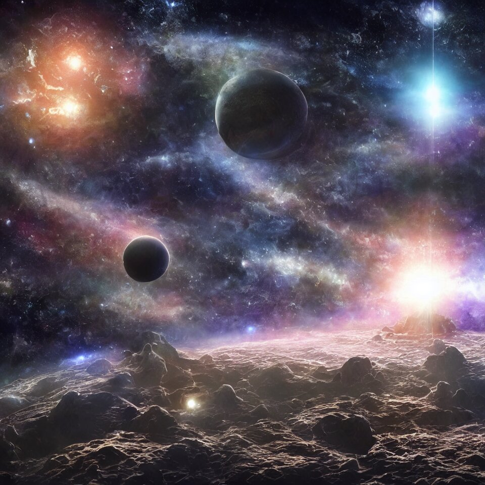 Lexica - Beautiful image of the first day of creation of the world and ...