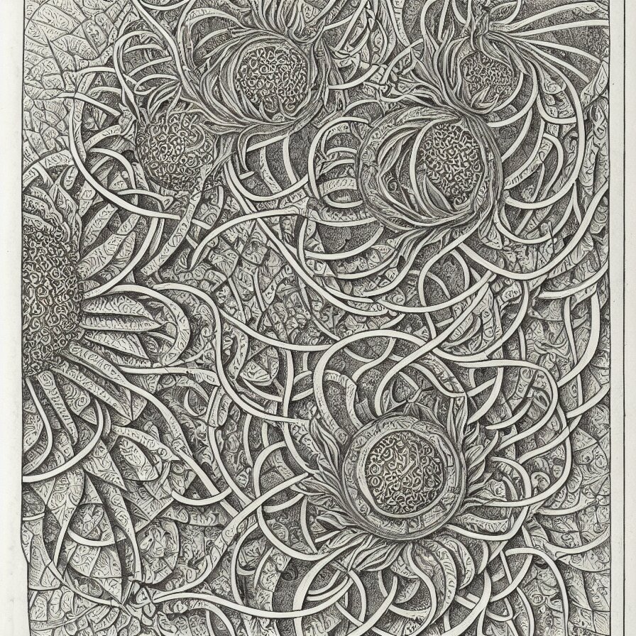 Lexica - An ornate illustration in the styles of mandalas and fractals ...