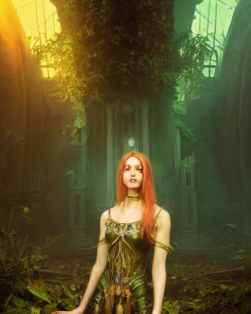 Lexica - Beautiful art portrait of Melissa Rquch as a fantasy gothic ...