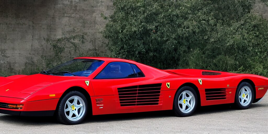Lexica - “2022 Ferrari Testarossa”