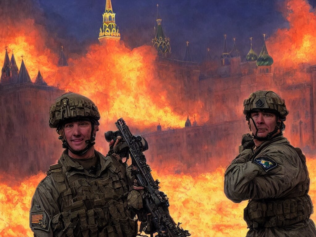 Lexica - Special forces soldier with ukrainian yellow shoulder patch ...