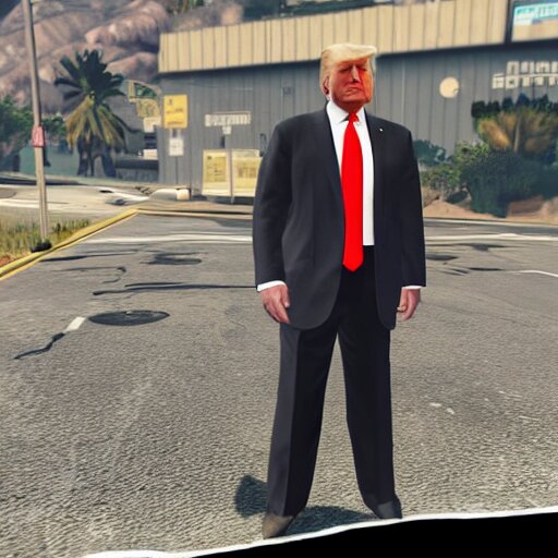 Lexica - Donald Trump in GTA V, 8K