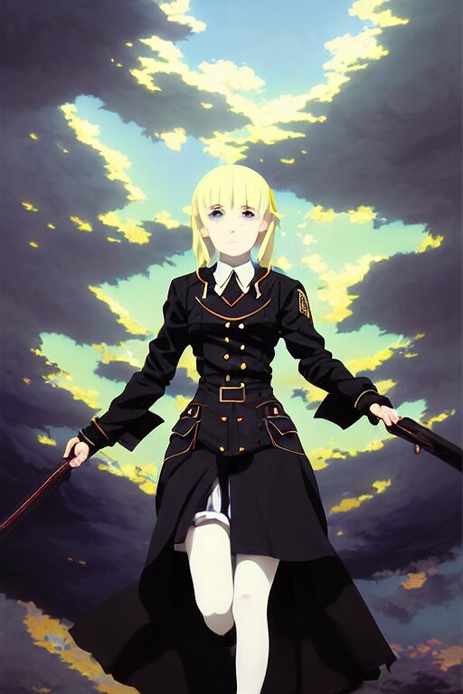 Lexica - Baroque oil painting anime key visual full body portrait ...