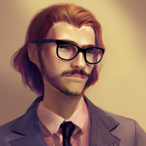 Lexica - A beautiful cute german guy with very long chestnut! hair ...